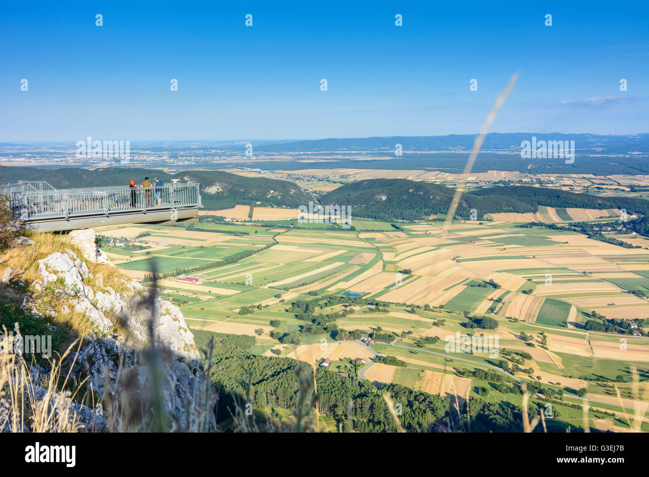 Aussichtsplattform "Skywalk", senken Österreich, Niederösterreich ...