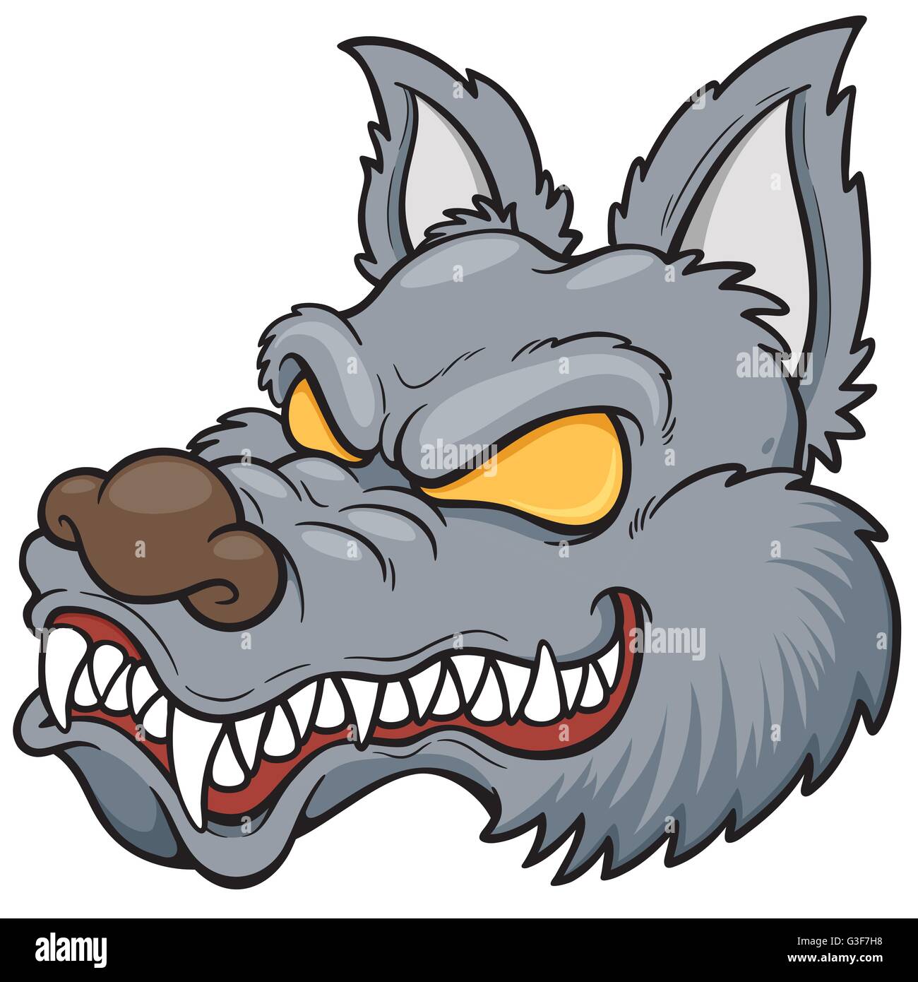 Wolf cartoon -Fotos und -Bildmaterial in hoher Auflösung – Alamy