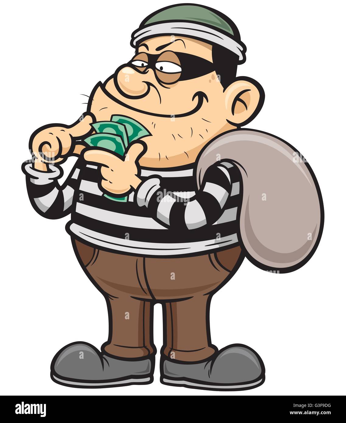 Dieb cartoon Stock-Vektorgrafiken kaufen - Alamy