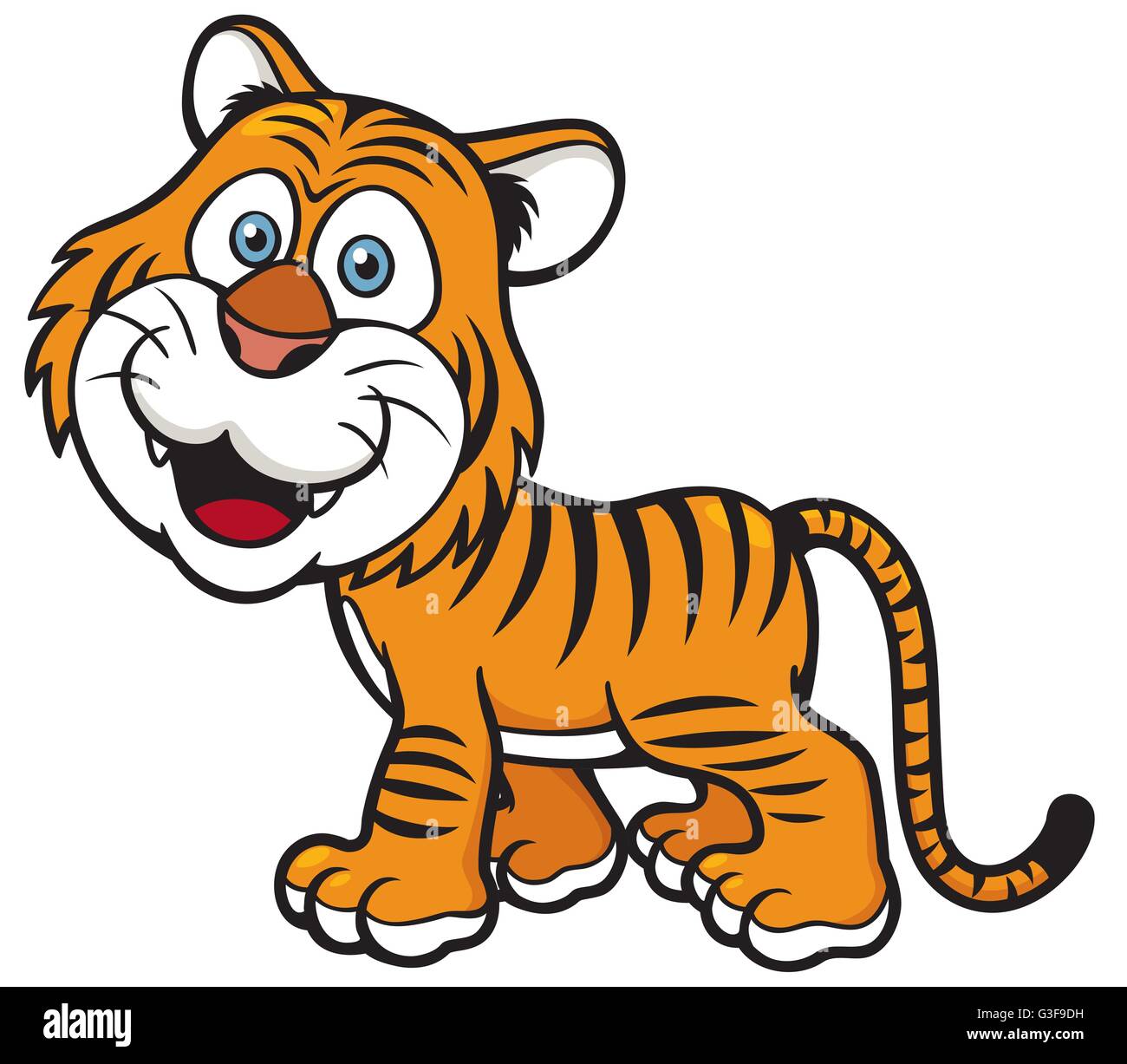 Cartoon Tiger Stockfotos & Cartoon Tiger Bilder - Alamy