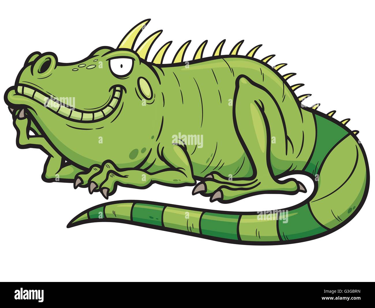 Kopf leguan Stock-Vektorgrafiken kaufen - Alamy