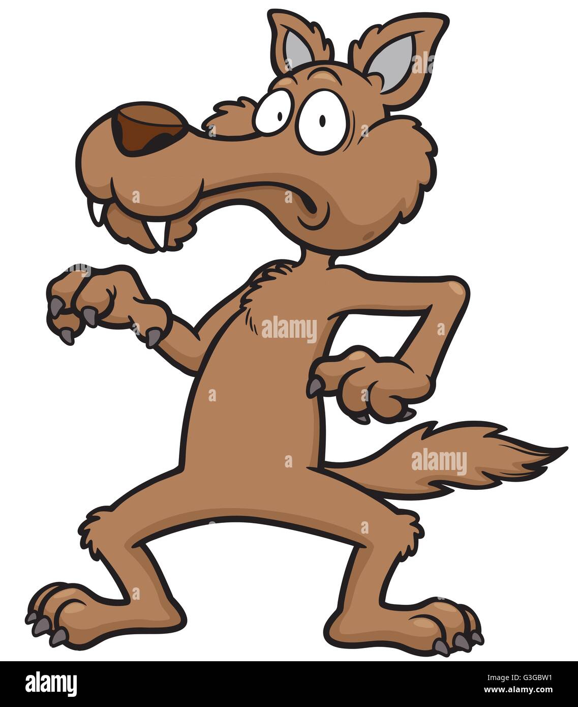 Wolf cartoon -Fotos und -Bildmaterial in hoher Auflösung – Alamy