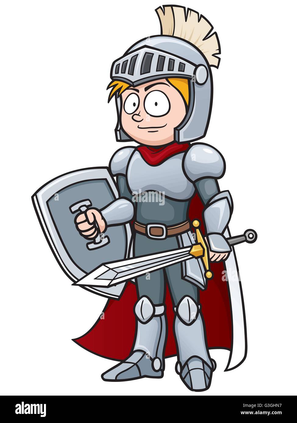 Cartoon medieval helmet knight metal -Fotos und -Bildmaterial in hoher ...
