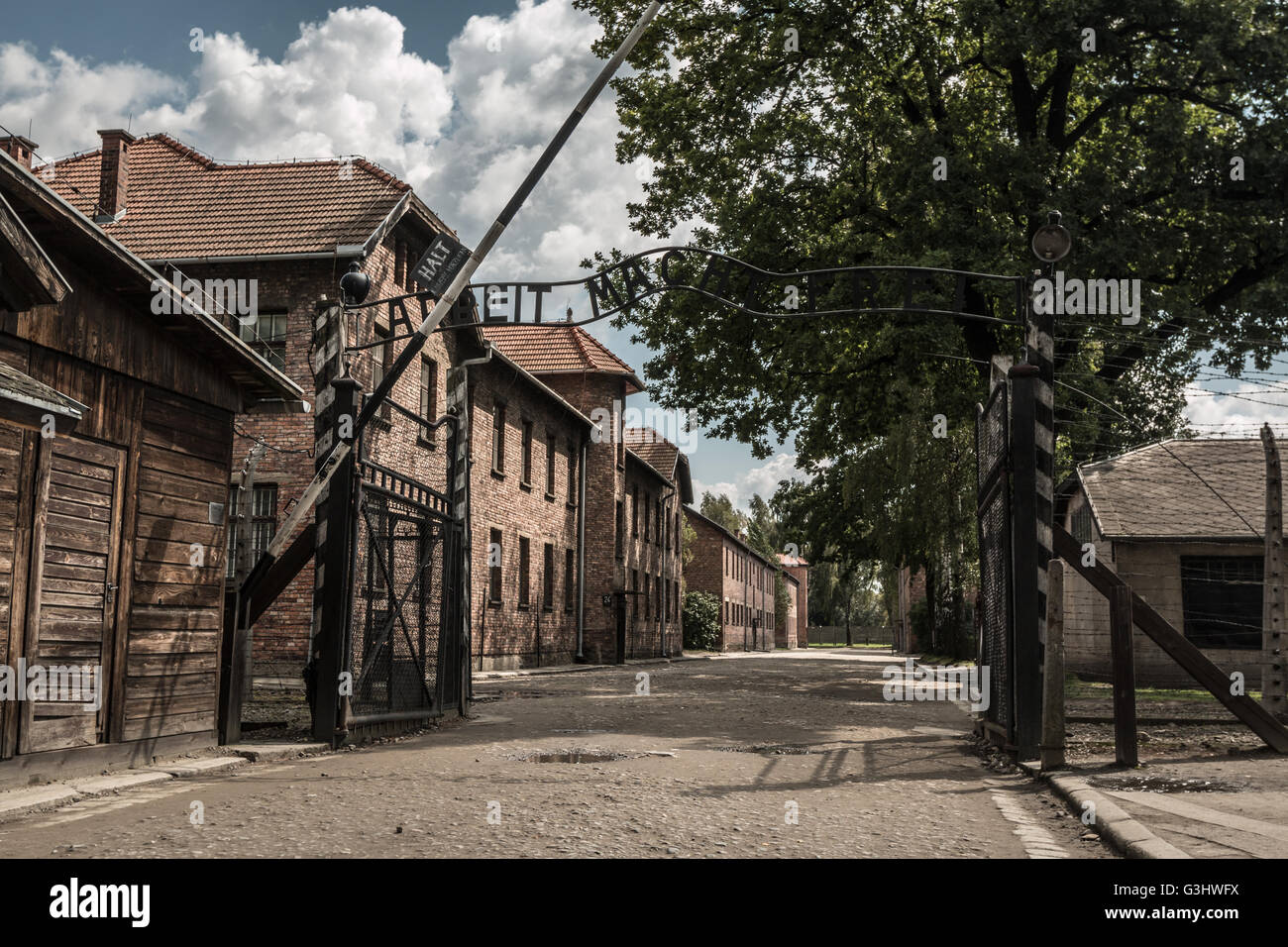 Auschwitz Camp Stockfotos und -bilder Kaufen - Alamy