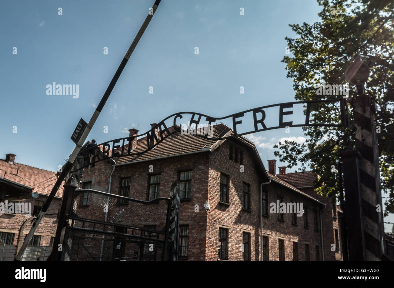 Auschwitz Camp Stockfotos und -bilder Kaufen - Alamy