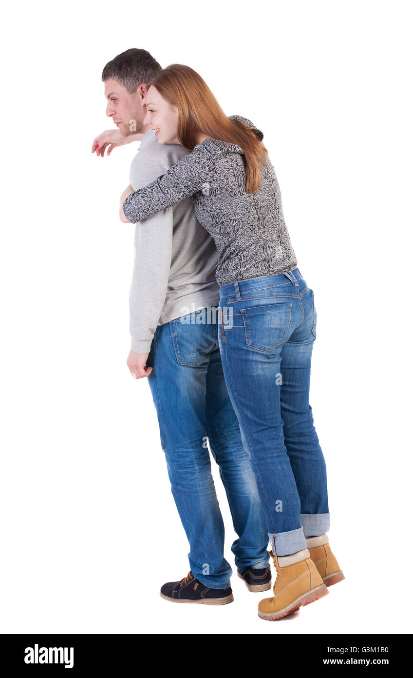 Back view -Fotos und -Bildmaterial in hoher Auflösung – Alamy