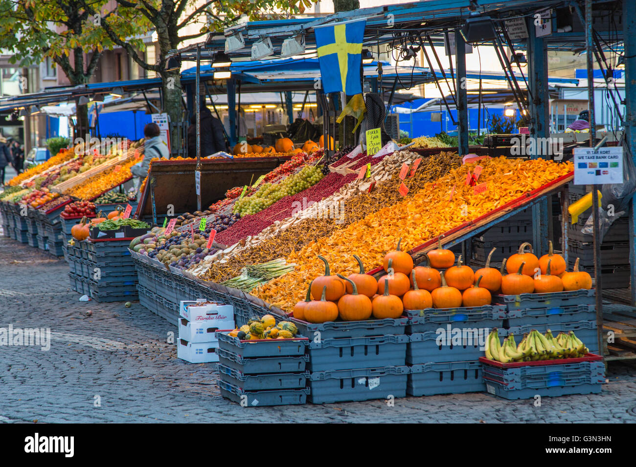 Schwedischen Markt, stockholm Stockfotografie - Alamy