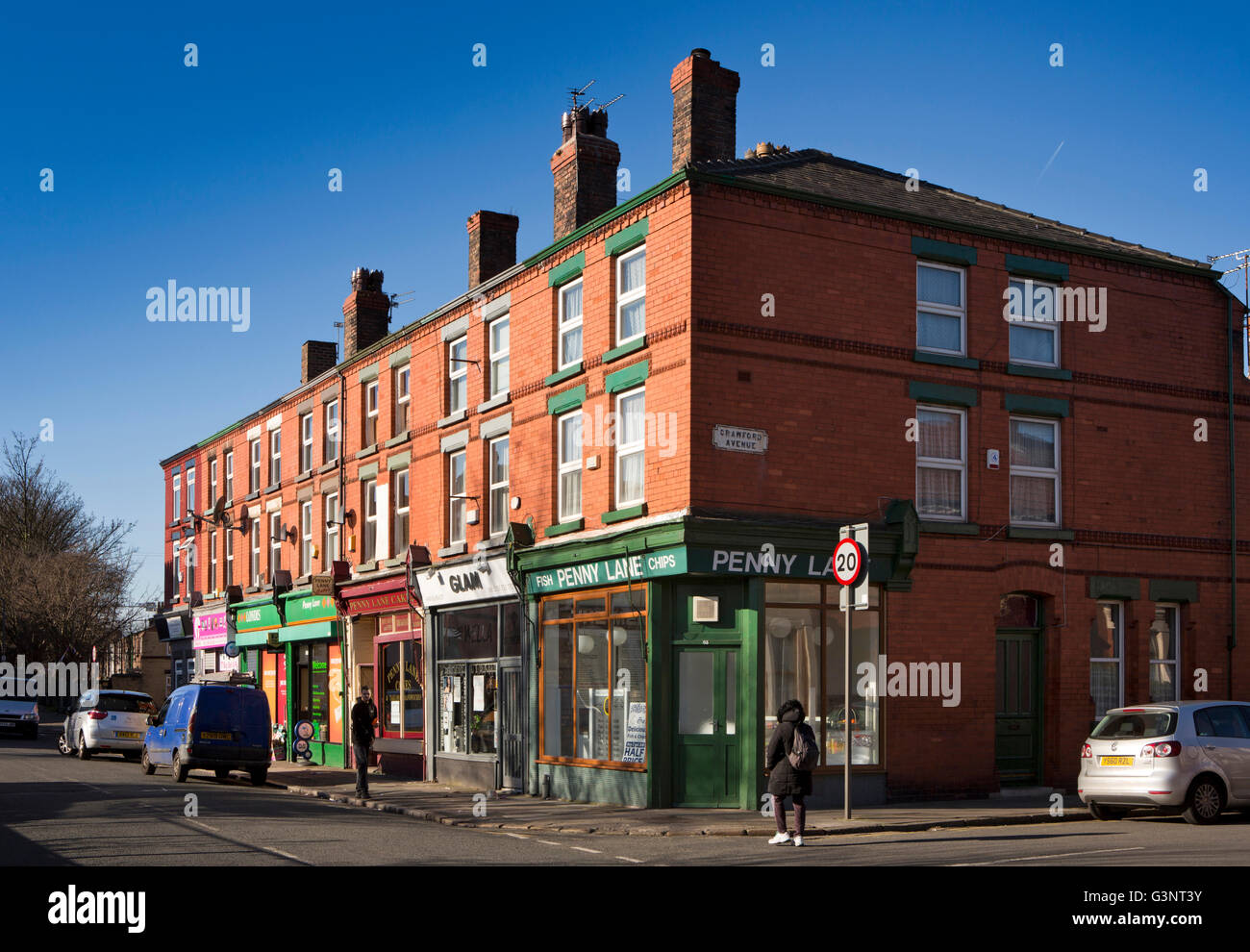 Penny lane liverpool -Fotos und -Bildmaterial in hoher Auflösung – Alamy