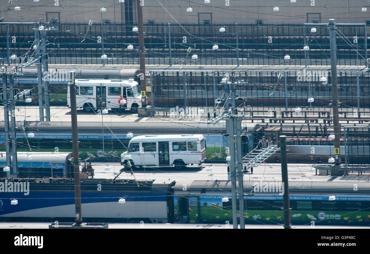 Eurotunnel terminal bei folkestone -Fotos und -Bildmaterial in hoher ...