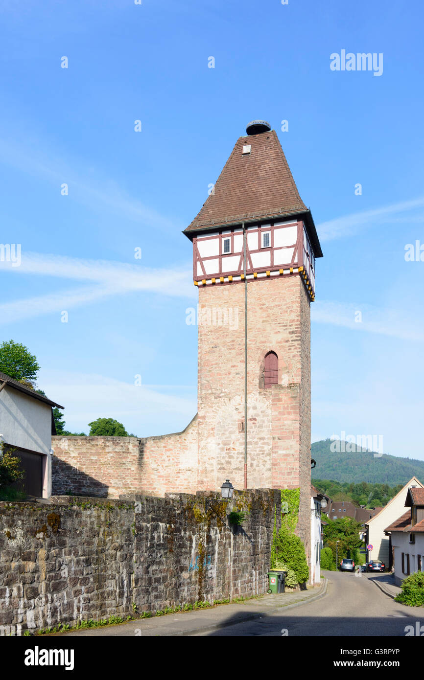 Turm der Storchenturm, Deutschland, Baden-Württemberg, Schwarzwald ...