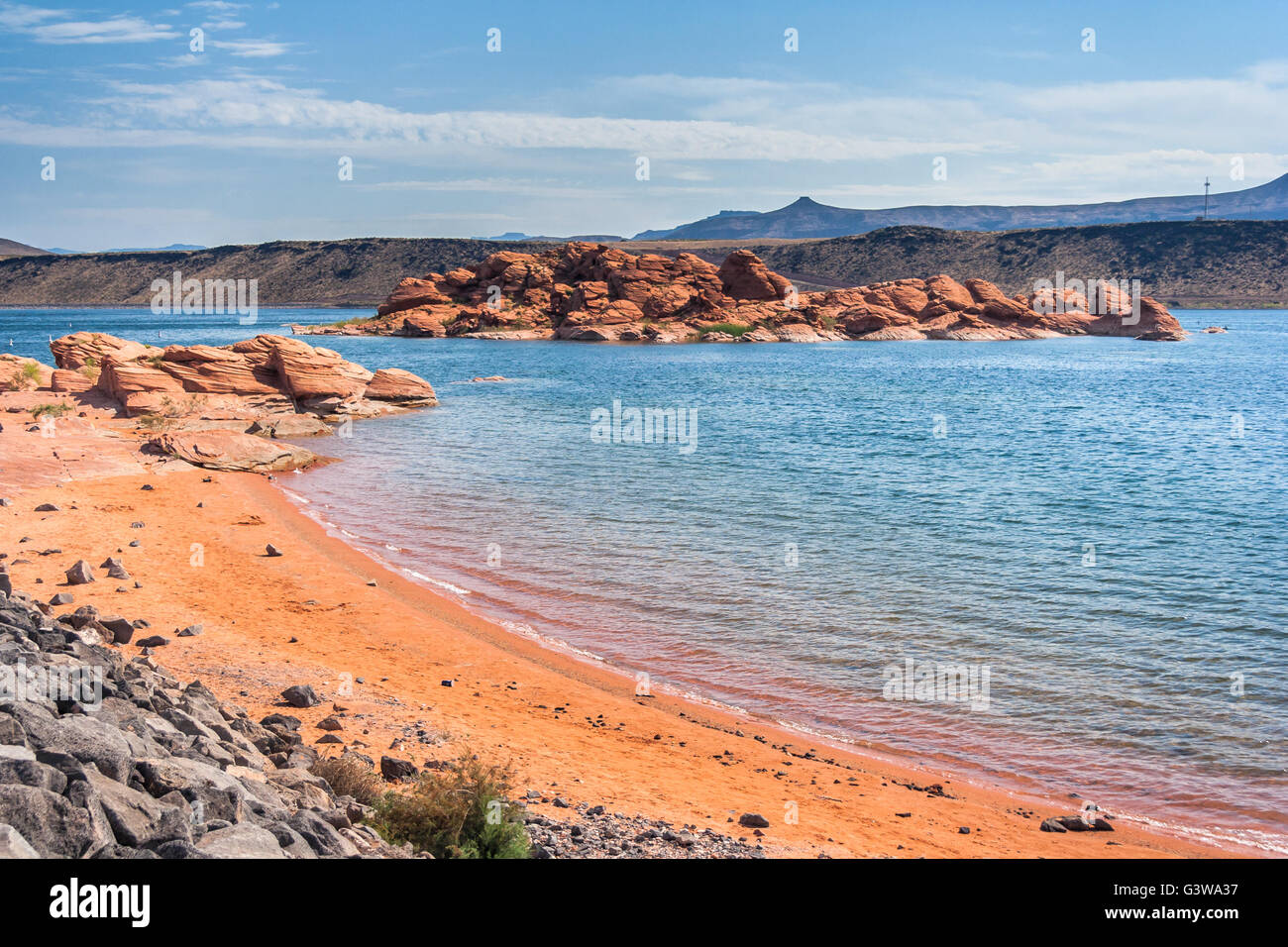 Sand Hollow State Park in Utah Stockfotografie - Alamy