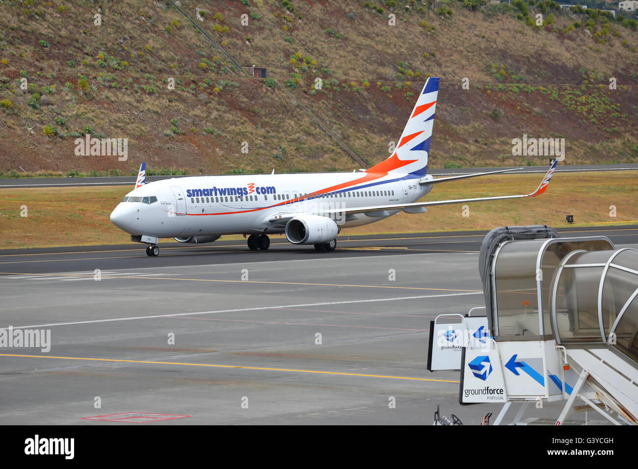 Ankunft Flughafen Funchal
