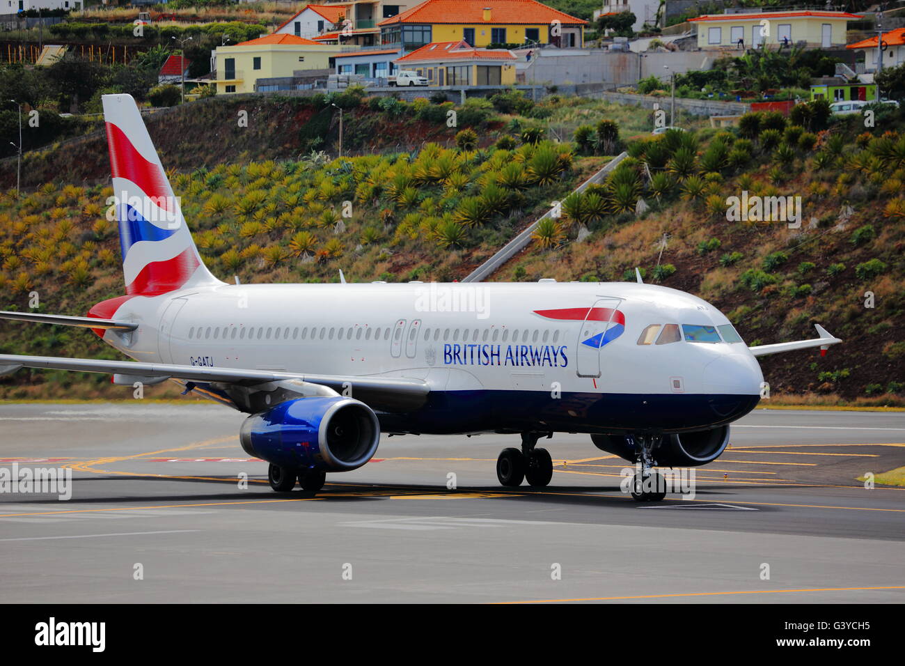 Ankunft Madeira Flughafen