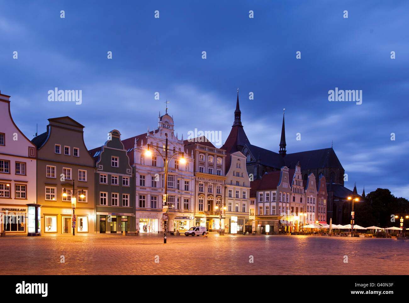 Rostock Market Stockfotos und -bilder Kaufen - Alamy