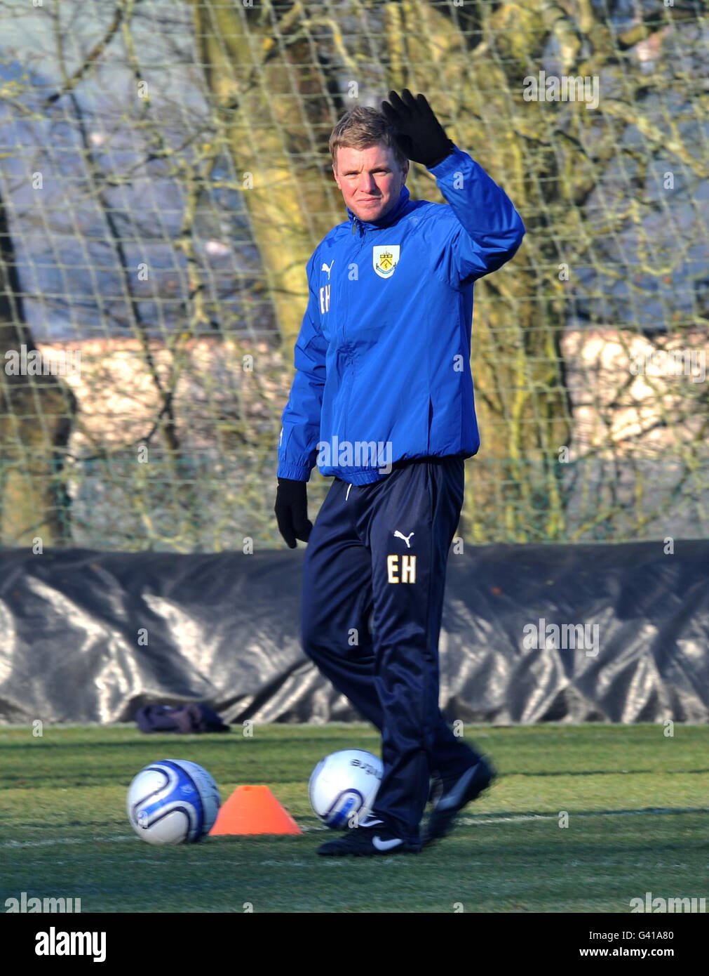 Neuer burnley manager eddie howe trainingseinheit gawthorpe hall -Fotos ...