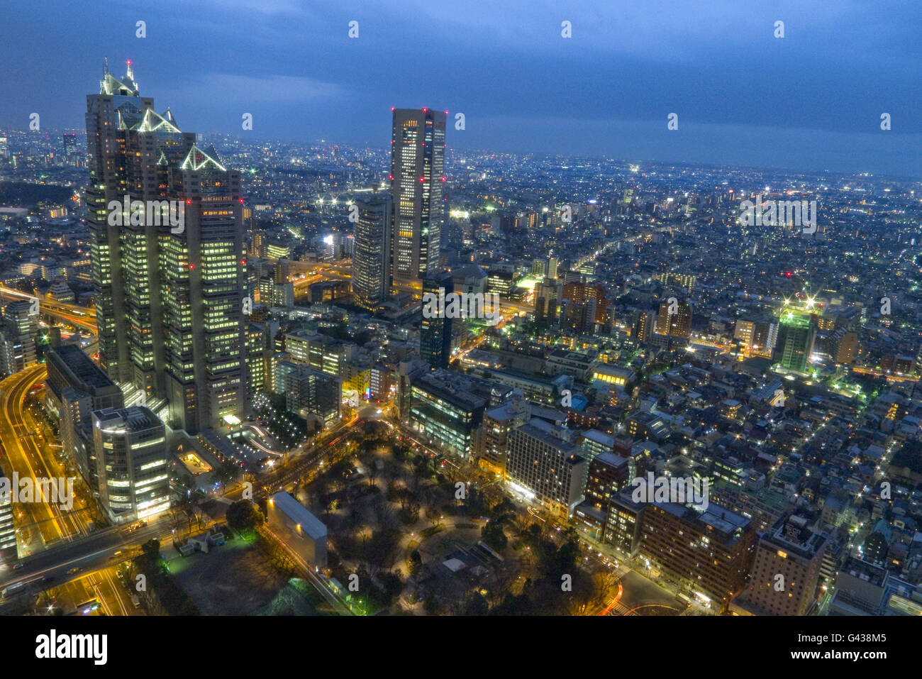 Panoramablick aus dem Regierungsgebäude, Tokyo, Japan Credit © Fabio ...