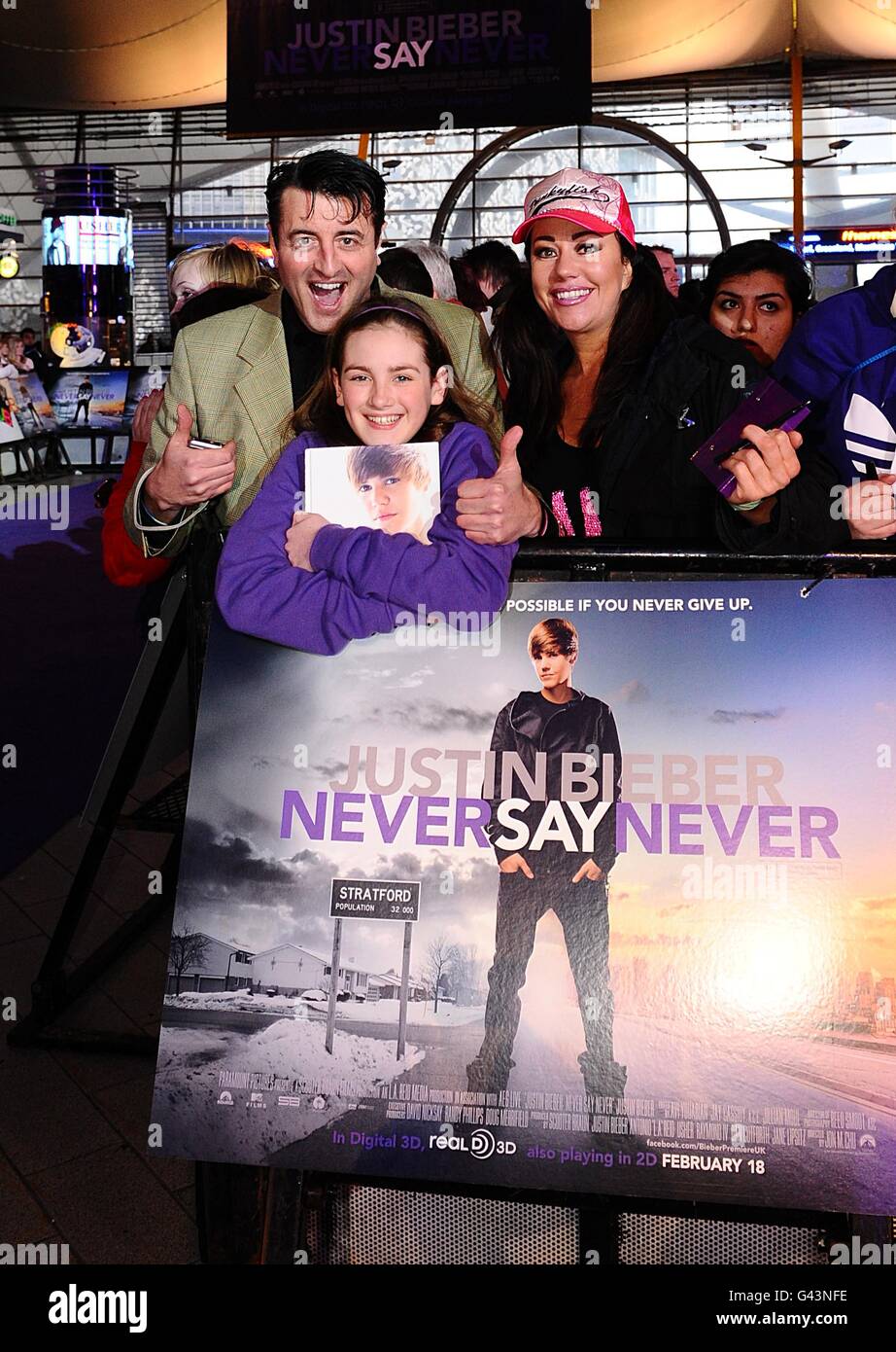 Lisa appleton tochter olivia europapremiere justin bieber -Fotos und ...