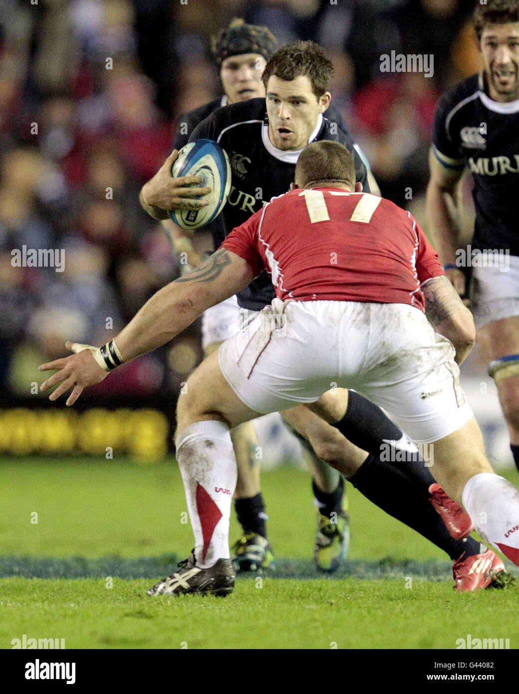 Wales john yapp das rbs nations match in murrayfield Stockfotos und ...