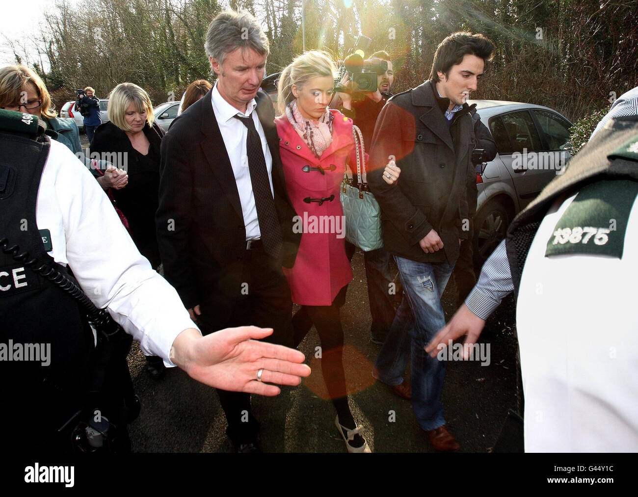 Haselnuss stewarts tochter lisa und sohn andrew -Fotos und ...