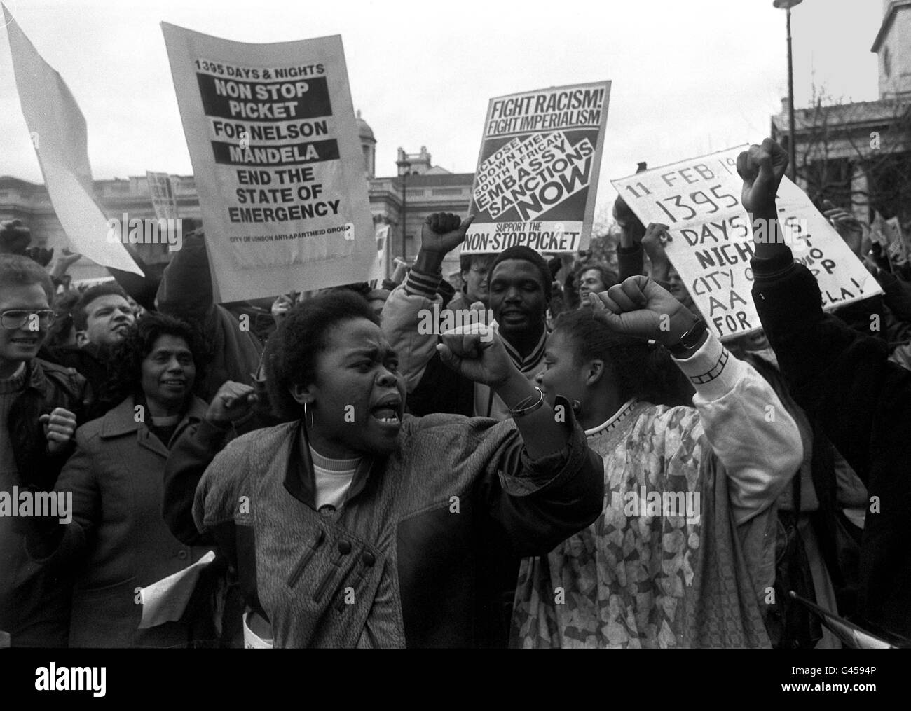 Nelson mandela release -Fotos und -Bildmaterial in hoher Auflösung – Alamy