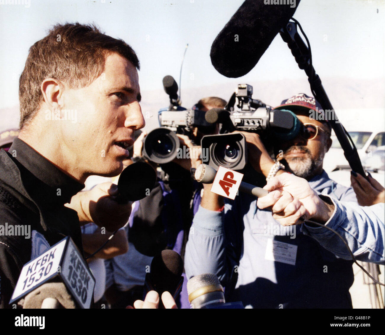 Thrust ssc supersonic car -Fotos und -Bildmaterial in hoher Auflösung ...