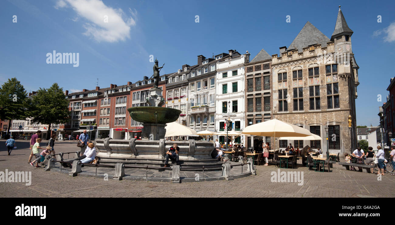 Market Square Aachen Stockfotos und -bilder Kaufen - Alamy