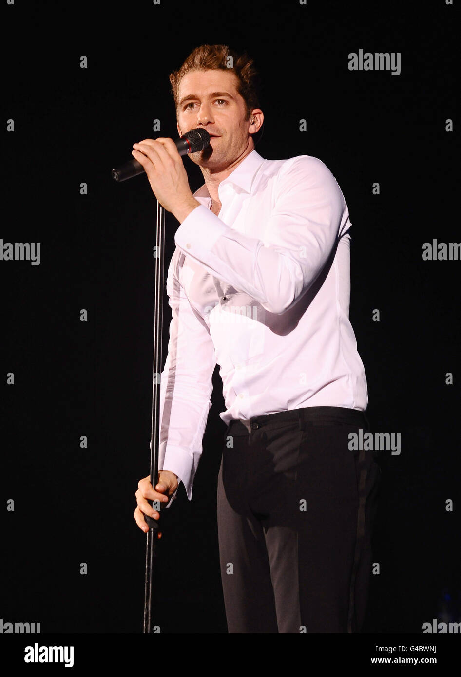 Matthew Morrison Gig - London. Matthew Morrison tritt an der HMV Apollo ...