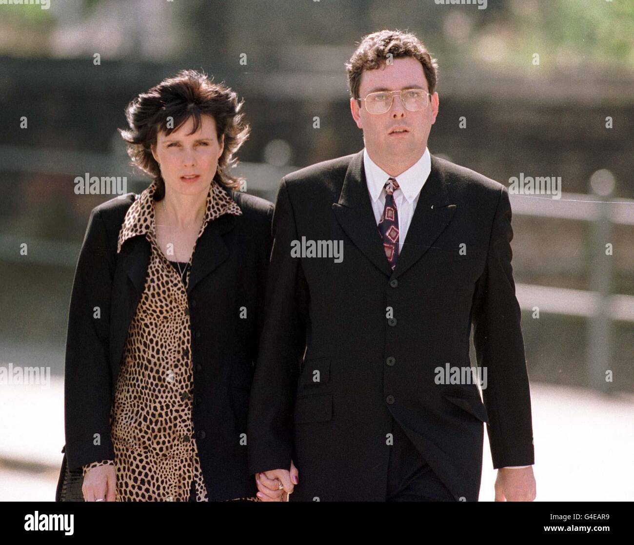 Anthony und Corrine Mackin, Eltern des ermordeten kleinen Joseph am ...