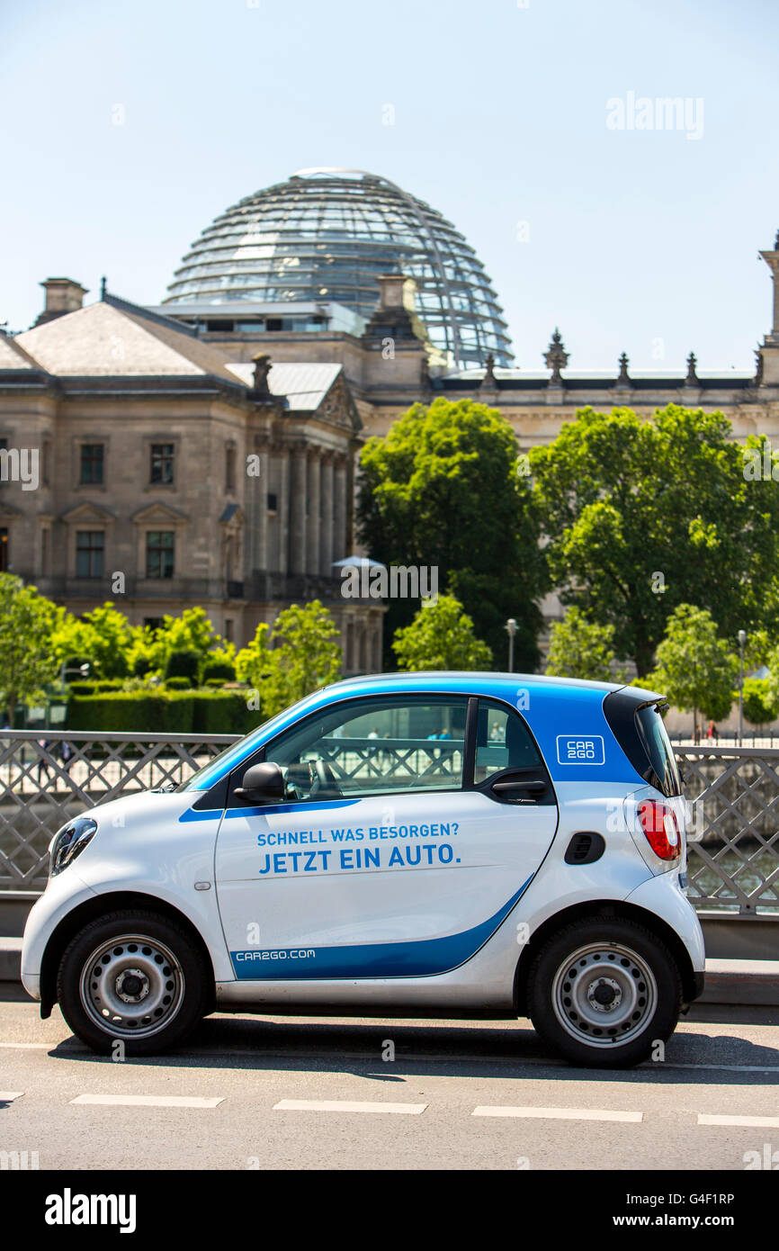 Car2go, Carsharing-Projekt in Berlin, in meiner app, ein Auto zu ...