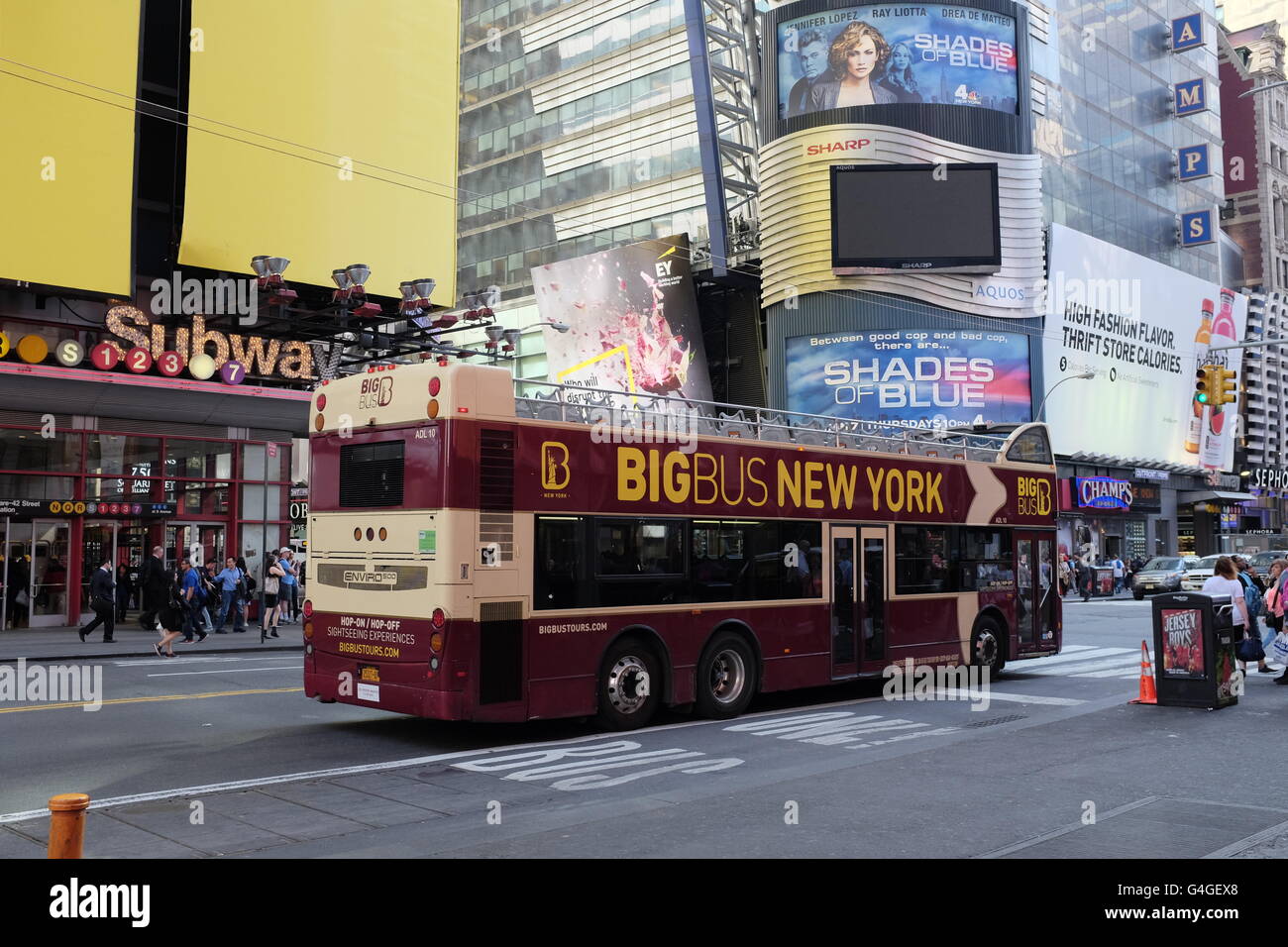 New York City Bus Stockfotos & New York City Bus Bilder - Alamy