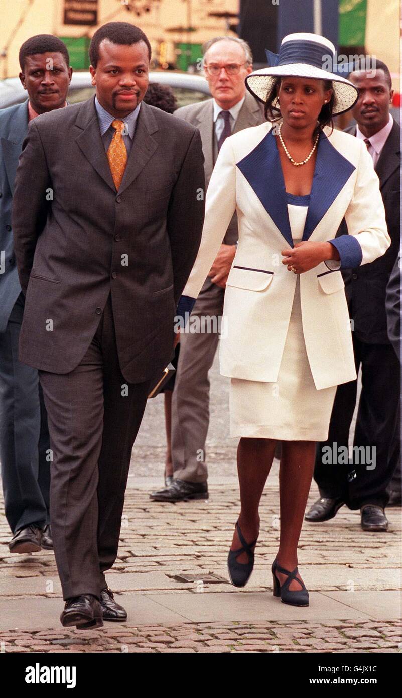 King mswati iii swaziland inkhosikati -Fotos und -Bildmaterial in hoher ...