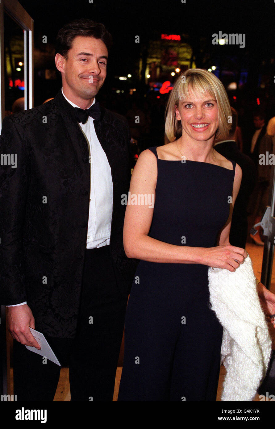 Fernsehmoderatorin Anna Walker und ihr Mann will Herrington kommen im ...