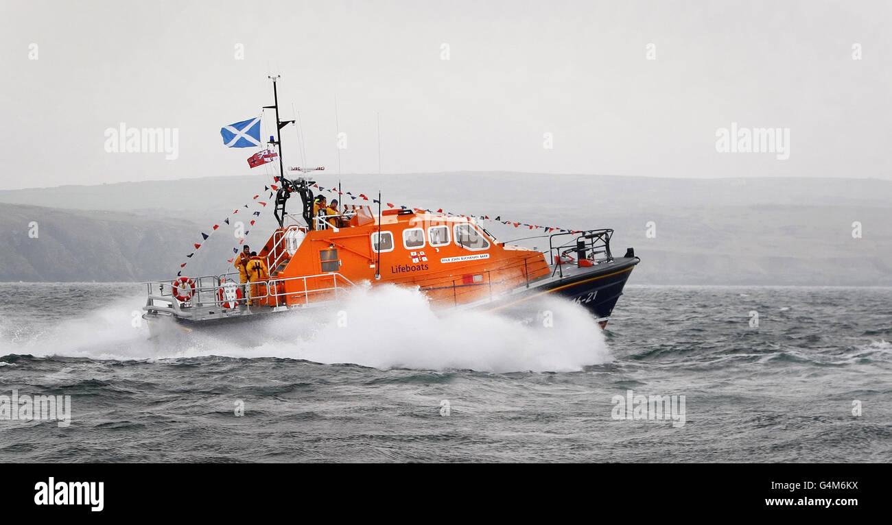 John Buchanan Barr, ein neues RNLI-Rettungsboot von 2.7 Millionen Pfund ...