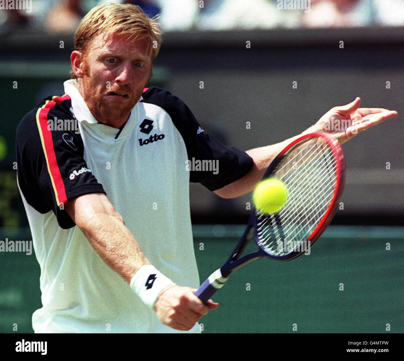 Boris becker wimbledon aktion -Fotos und -Bildmaterial in hoher ...