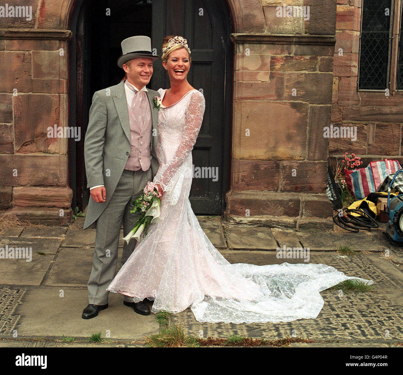 Maxine von Coronation Street (Tracy Shaw) mit ihrer Partnerin Ashley ...