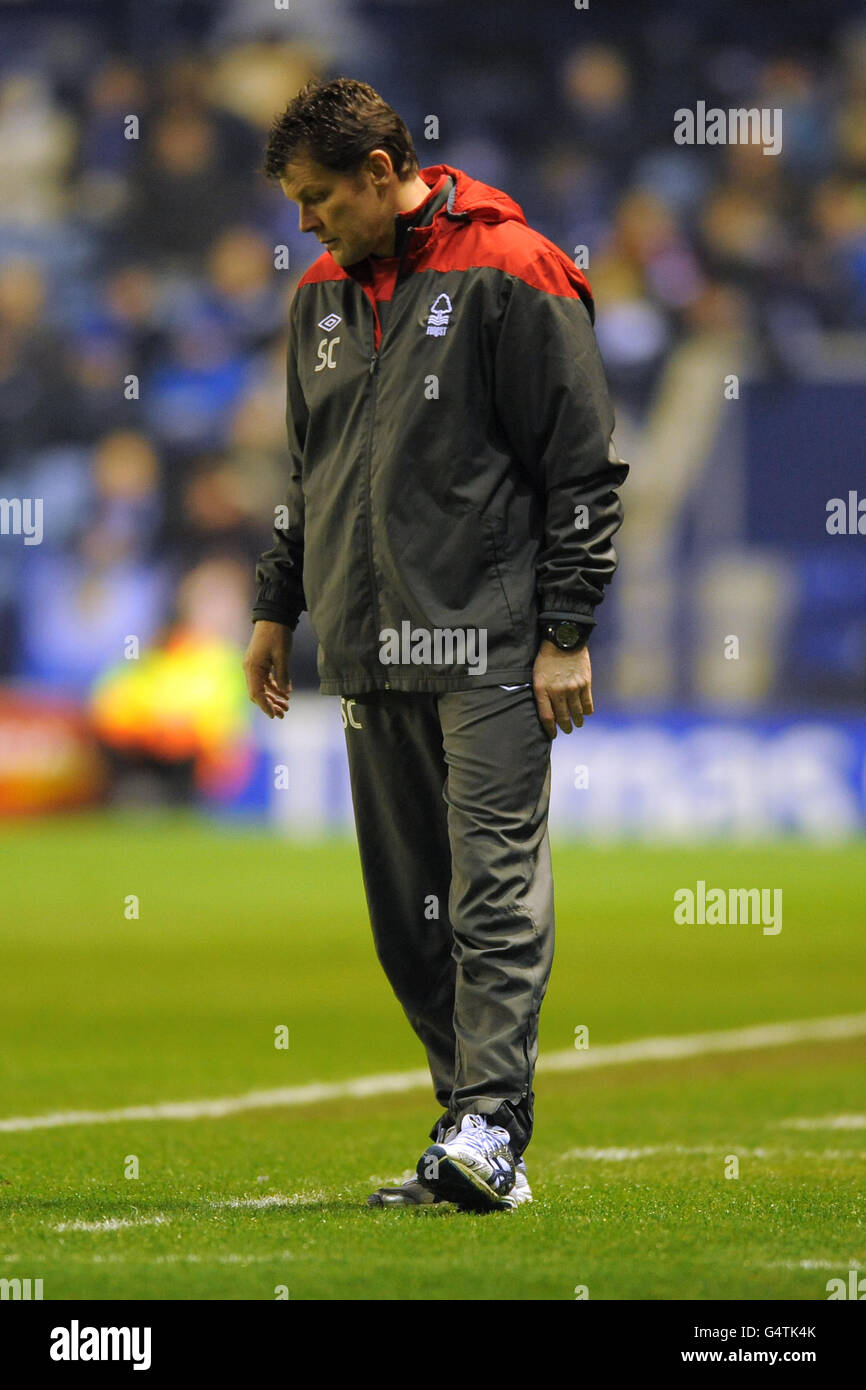 Nottingham forest manager steve cotterill auf der kontaktlinie -Fotos ...