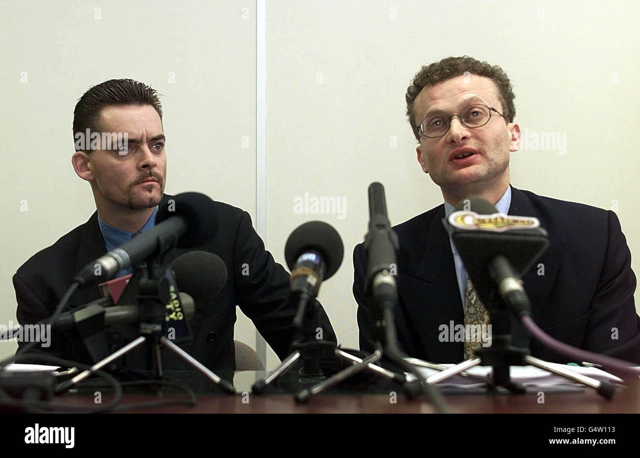 Ralph Bulger, Vater des ermordeten Liverpooler Kleinkindes James Bulger ...