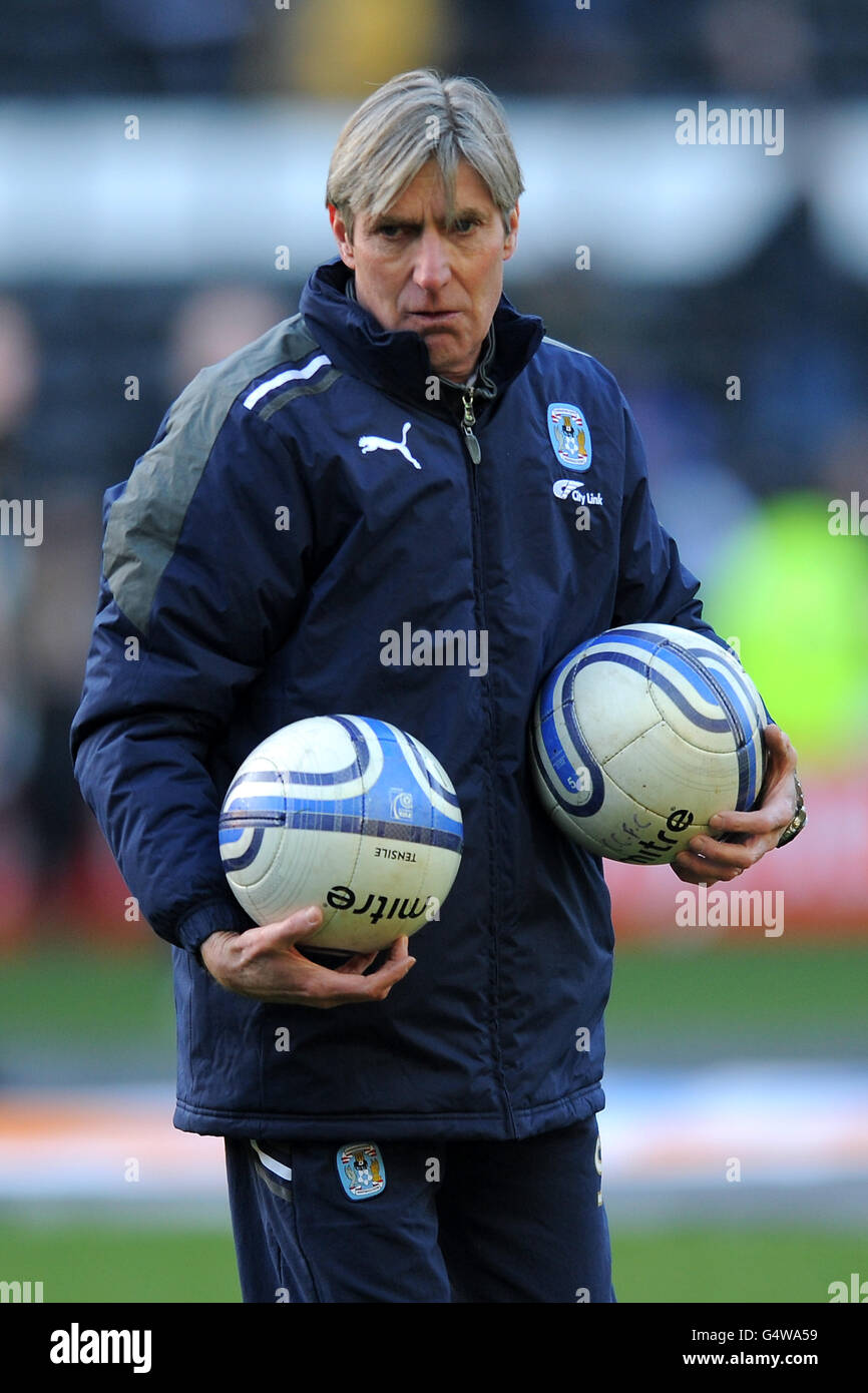 Coventry city erste mannschaft trainer steve harrison Stockfotos und ...