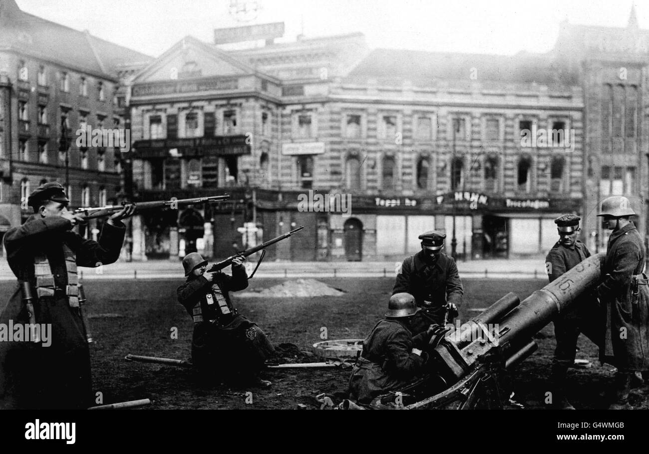 Freikorps 1919 -Fotos und -Bildmaterial in hoher Auflösung – Alamy