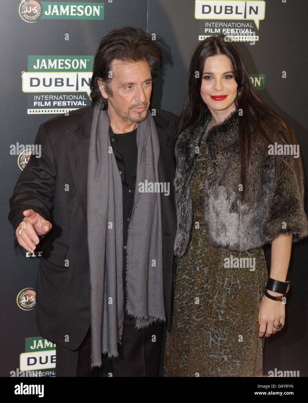 Al Pacino und ihre Freundin Lucila Sola beim Filmfestival Jameson ...
