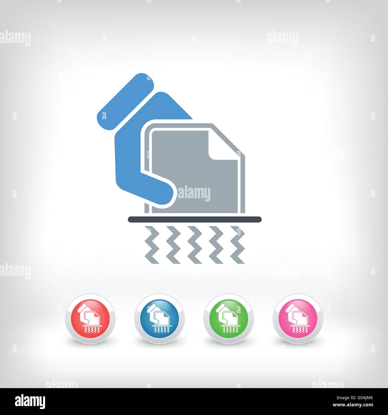 Shredder Icon Stockfotos und -bilder Kaufen - Alamy