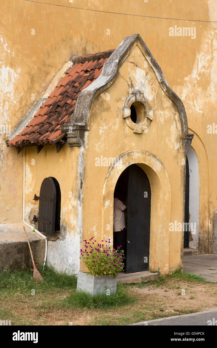Sri Lanka, Galle Fort, Church Street, holländischen Stil Veranda ...
