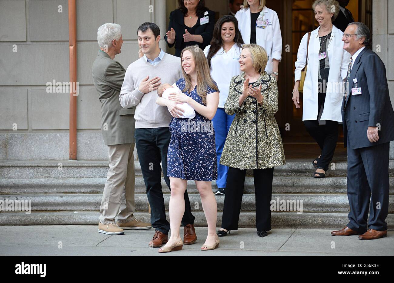 Chelsea clinton bill hillary -Fotos und -Bildmaterial in hoher ...