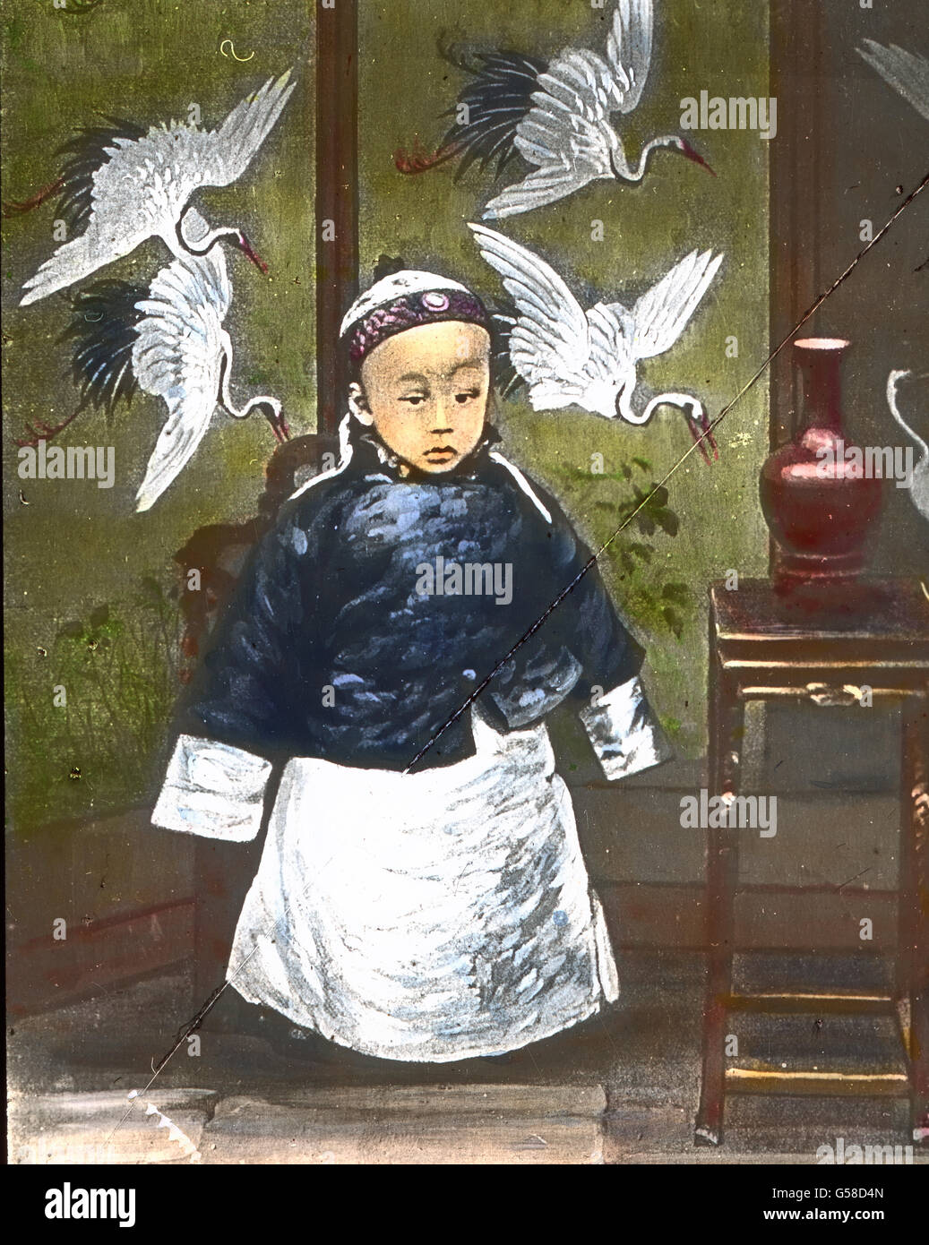 PU Yi, der letzte Kaiser von China, als Kleinkind. Reise nach China ...