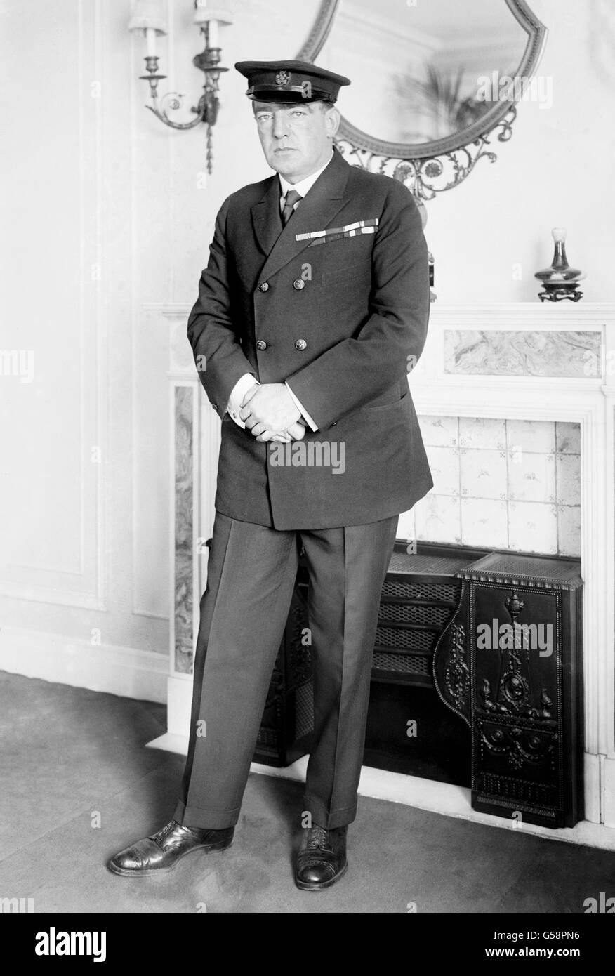 Ernest Shackleton. Porträt von Sir Ernest Henry Shackleton (1874-1922 ...