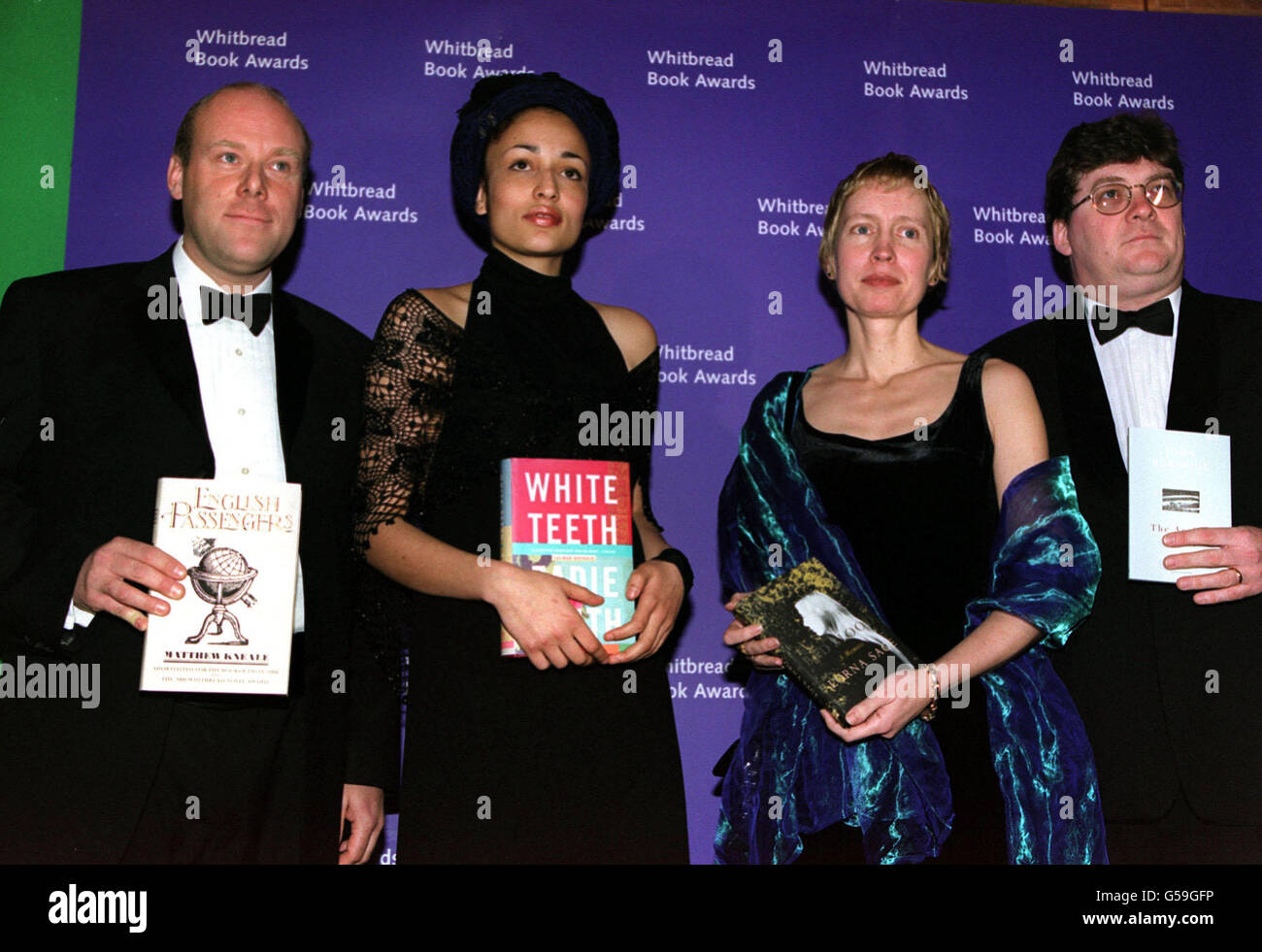 Where her book white teeth was shortlisted -Fotos und -Bildmaterial in ...