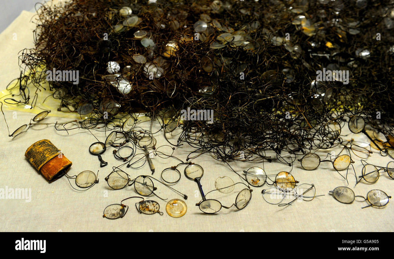 Auschwitz-Lager. Konzentrationslager Auschwitz in Polen Stockfotografie ...