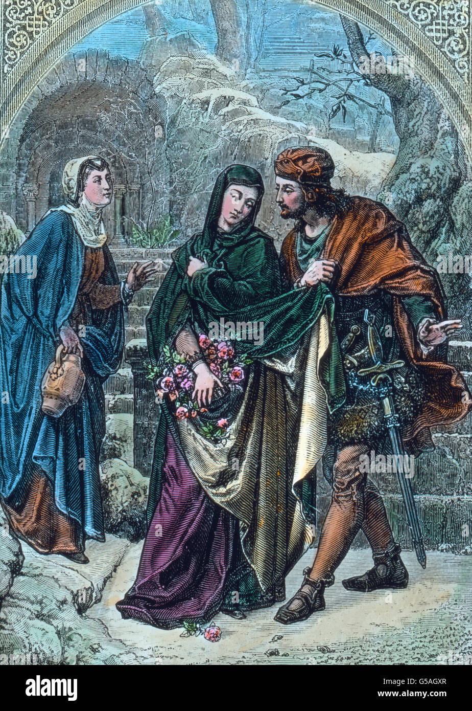 Das Rosenwunder der Heiligen Elisabeth von Thüringen. Kreuzzug, 1910er ...