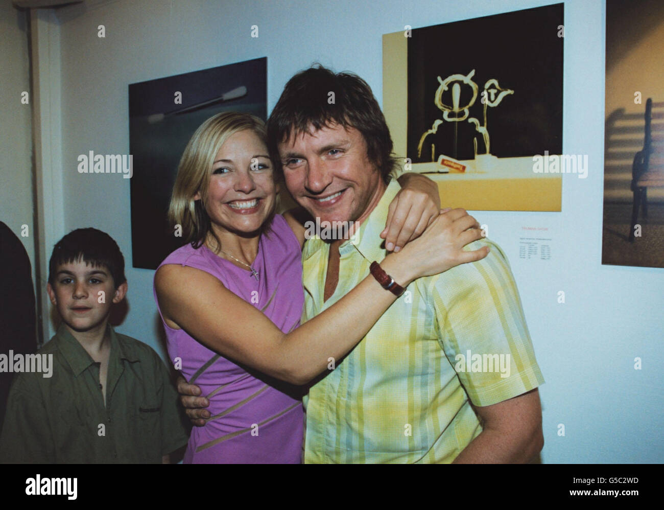 Madeleine Farley und Simon Le Bon bei ihren Filmtipps in den Proud ...