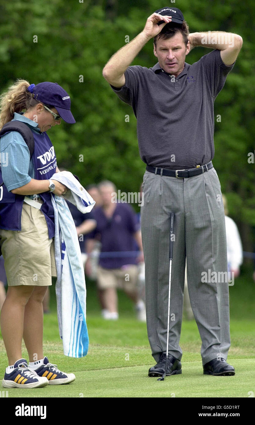 Nick faldo mit caddy fanny -Fotos und -Bildmaterial in hoher Auflösung ...